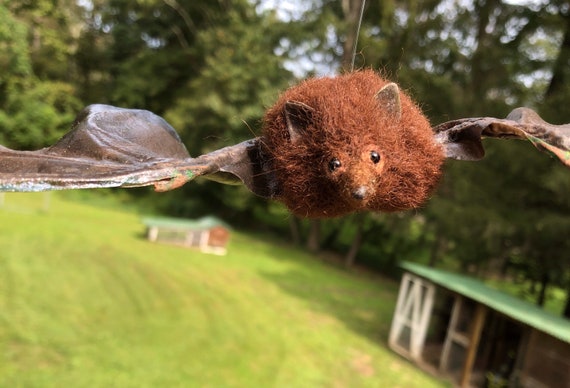 Little Fruit Bat wants to hang out with you | Etsy