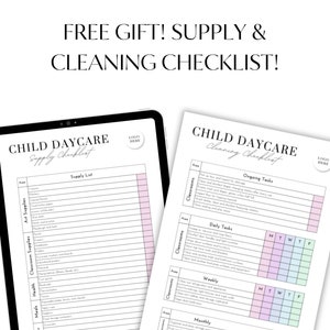 Editable Daycare Forms Bundle, Daycare Starter Kit, Childcare Forms ...