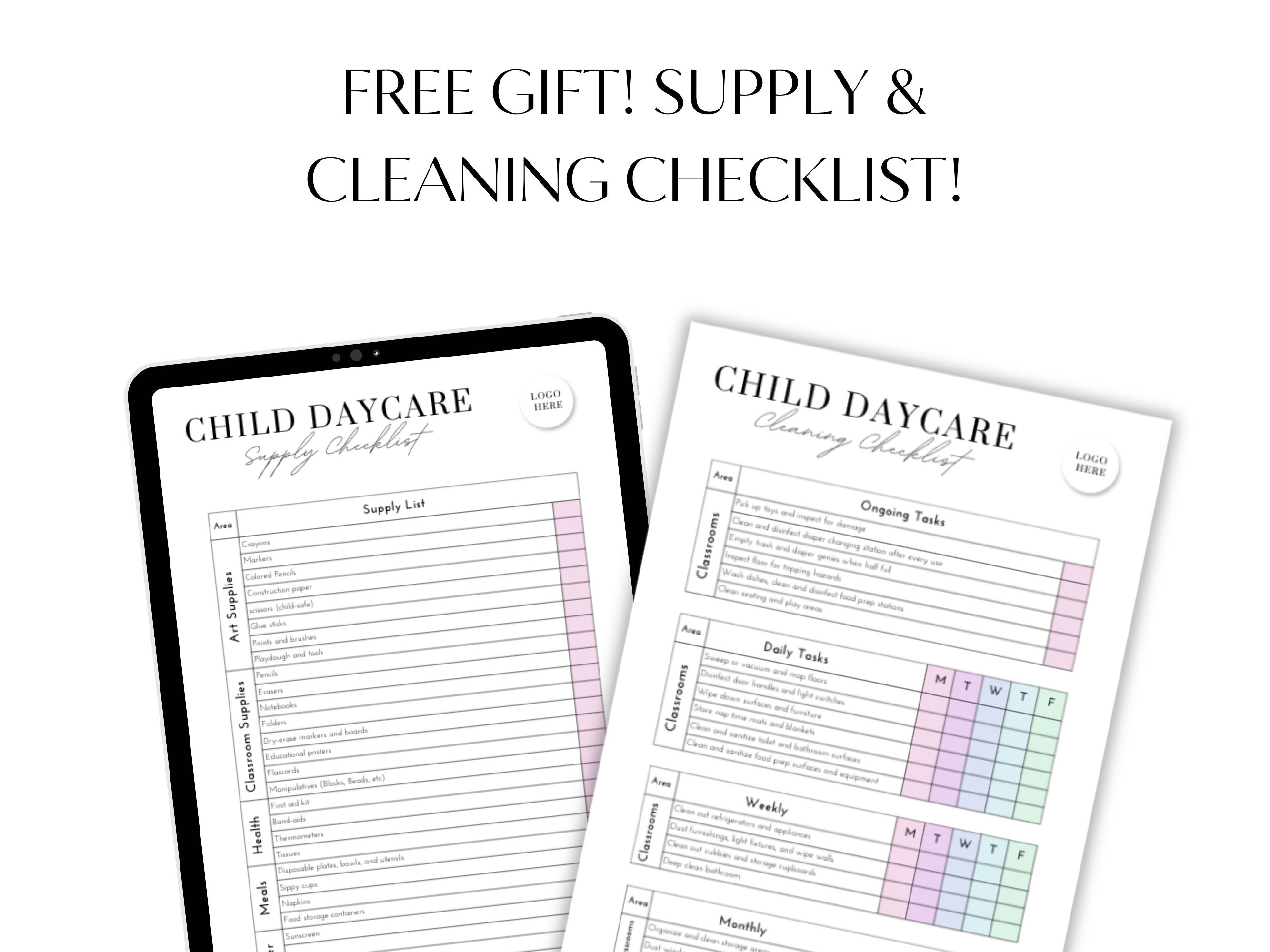 Editable Daycare Forms Bundle, Daycare Starter Kit, Childcare Forms ...