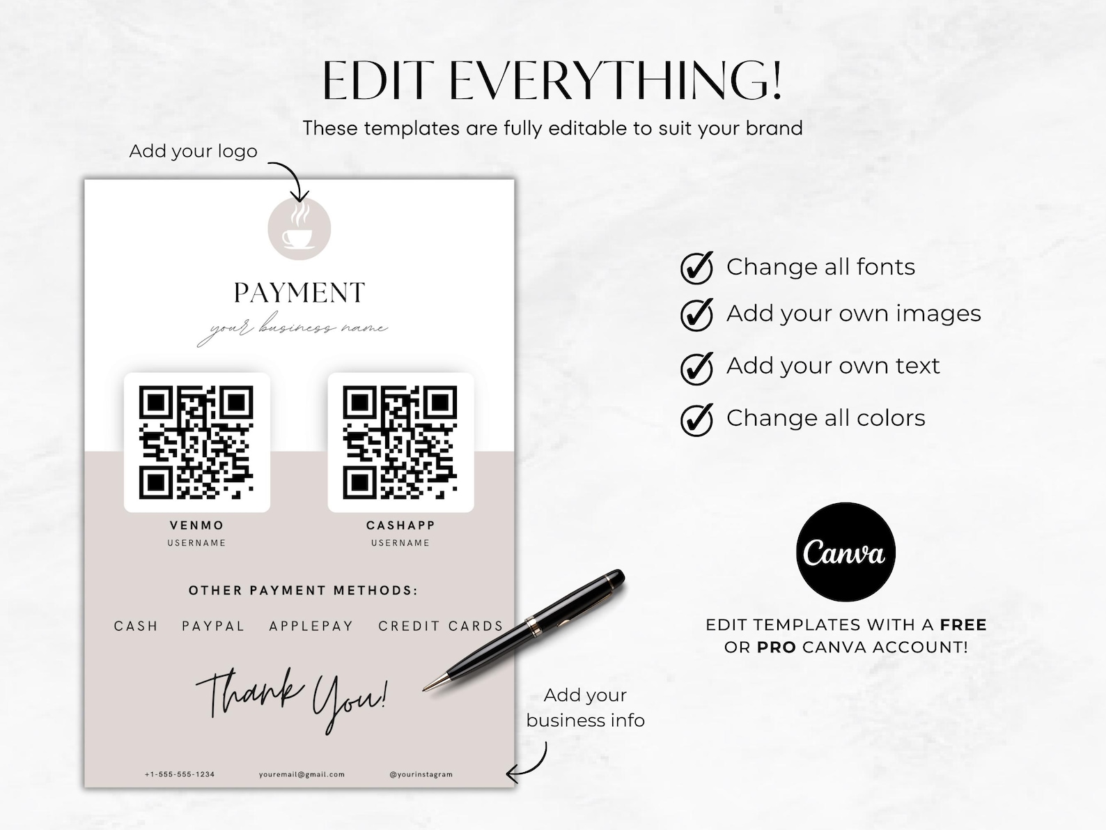 Coffee Cart Contract Template Bundle, Mobile Coffee Cart Contract ...