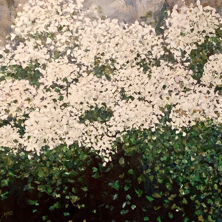 Hydrangea Deconstructed 2 Contemporary Abstract Flower - Etsy