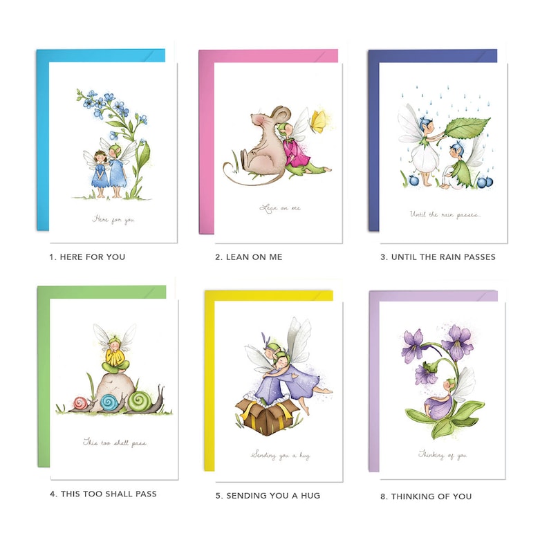 Empathy Cards Pack of 6 Cards - Etsy