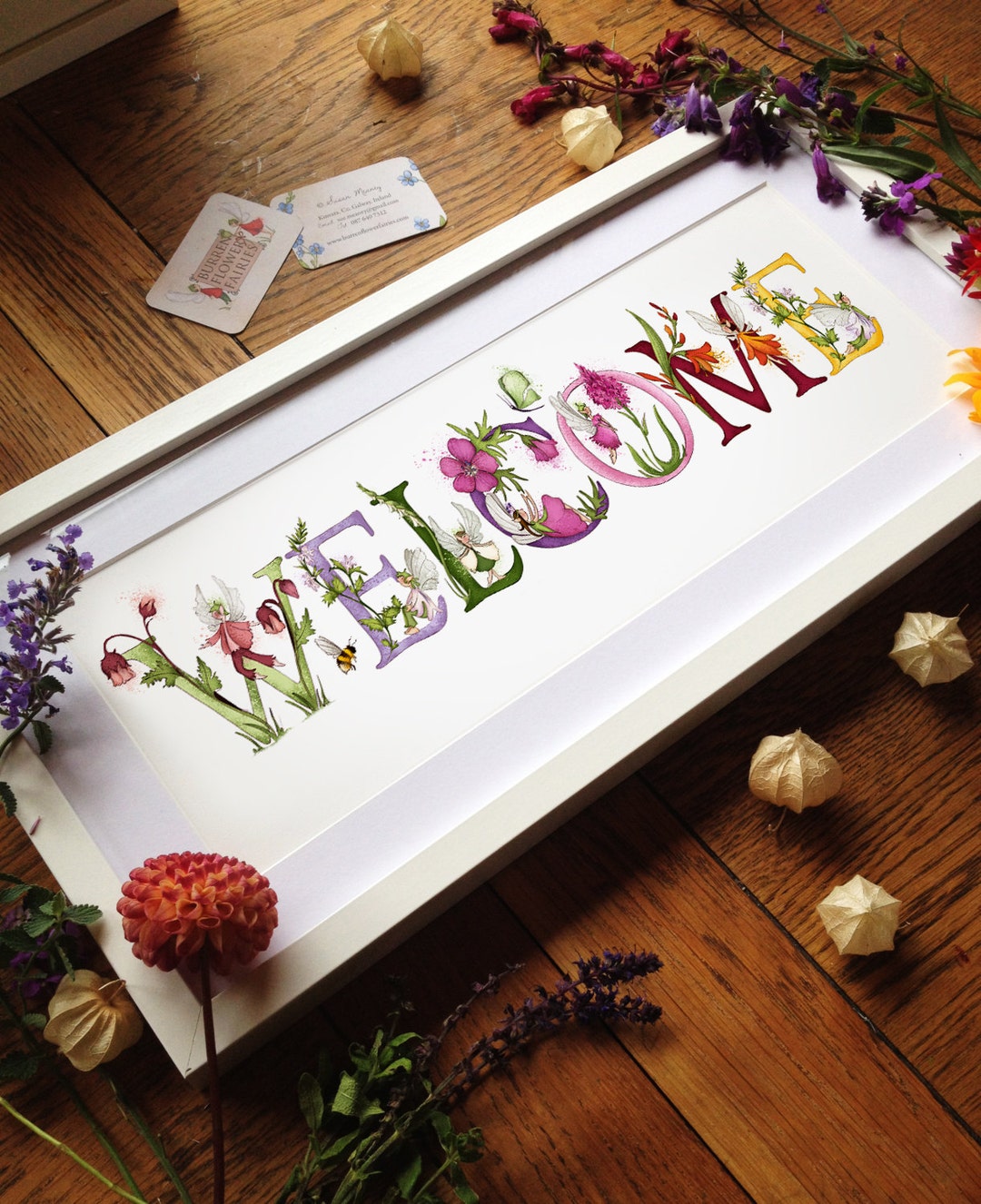 WELCOME - Art Print - Etsy