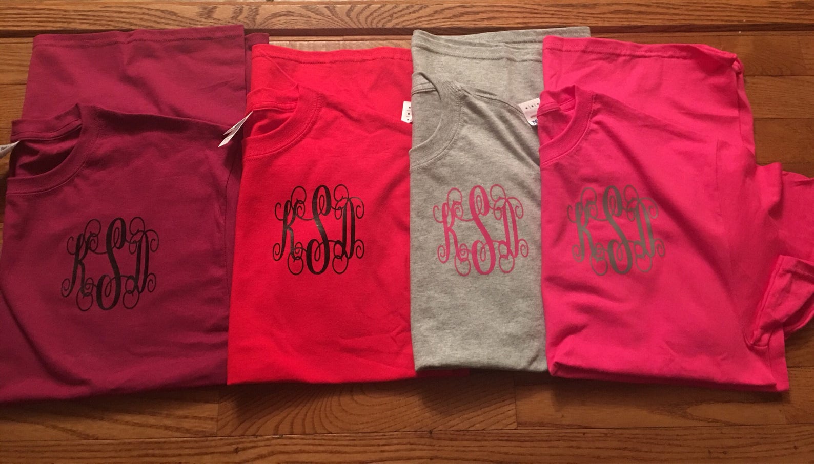 Monogram Shirts- Monogram Gift-personalized T-shirt-southern Monogram ...