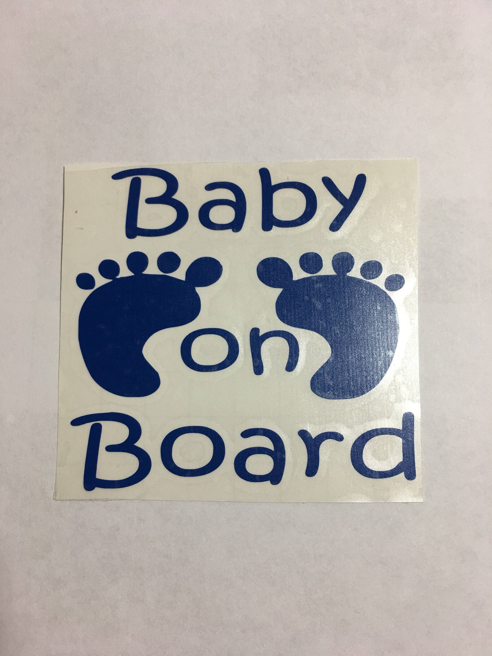Baby on Board Decal Car Decal New Baby Decal Permanent Car - Etsy