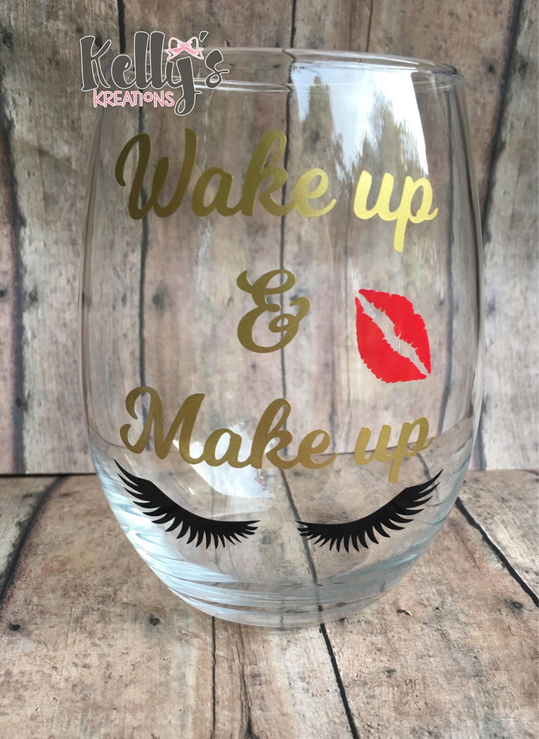 Makeup Brush Cup-wake up and Make Up Make up Brush Holder - Etsy
