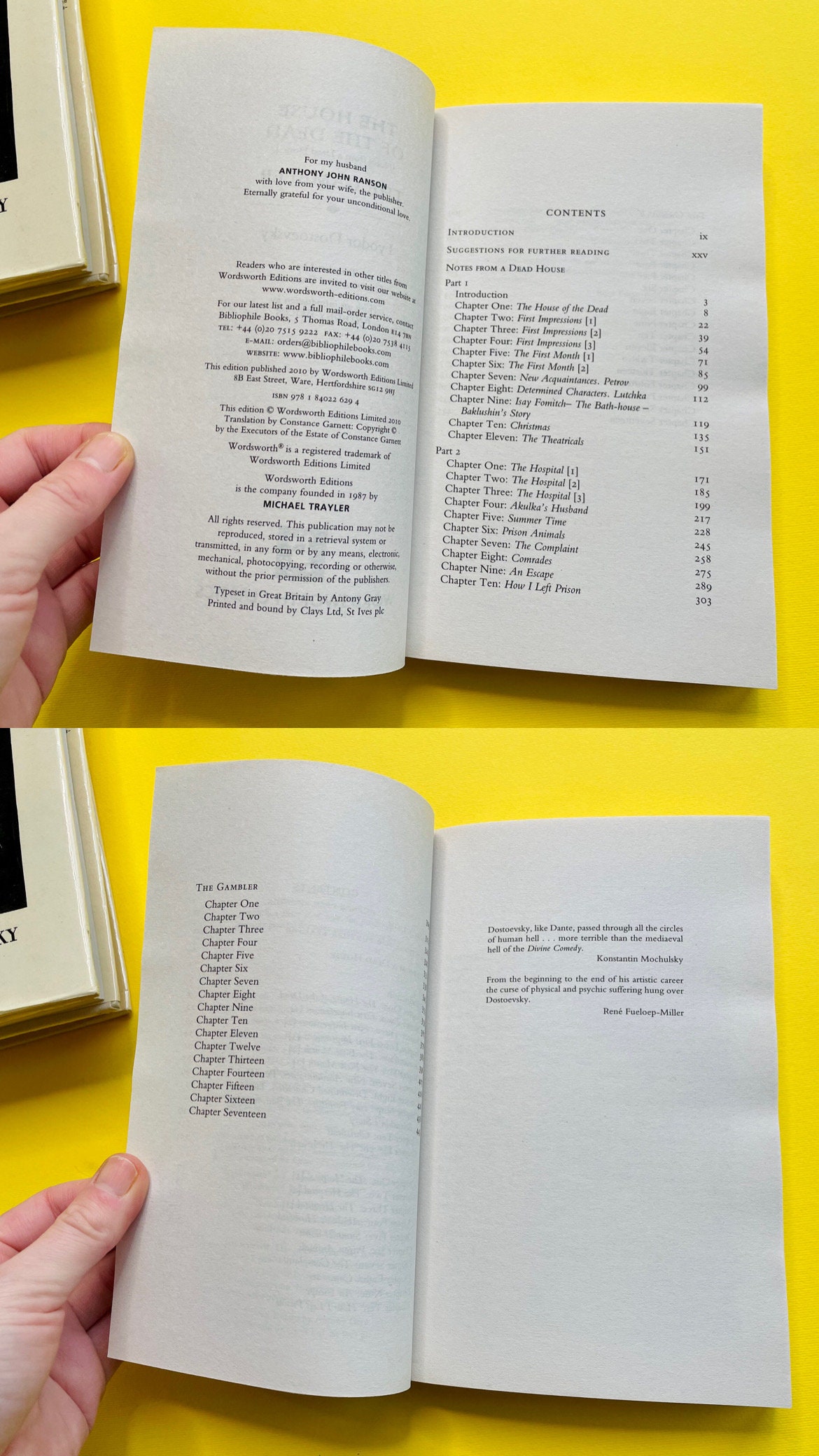 Fyodor Dostoevsky Set of 5 Books the Idiot the House of the Dead the ...