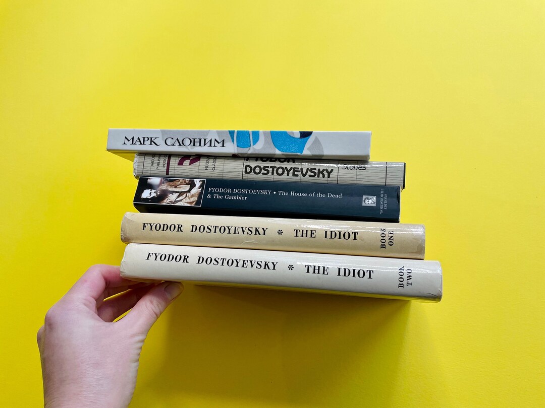 Fyodor Dostoevsky Set of 5 Books the Idiot the House of the Dead the ...