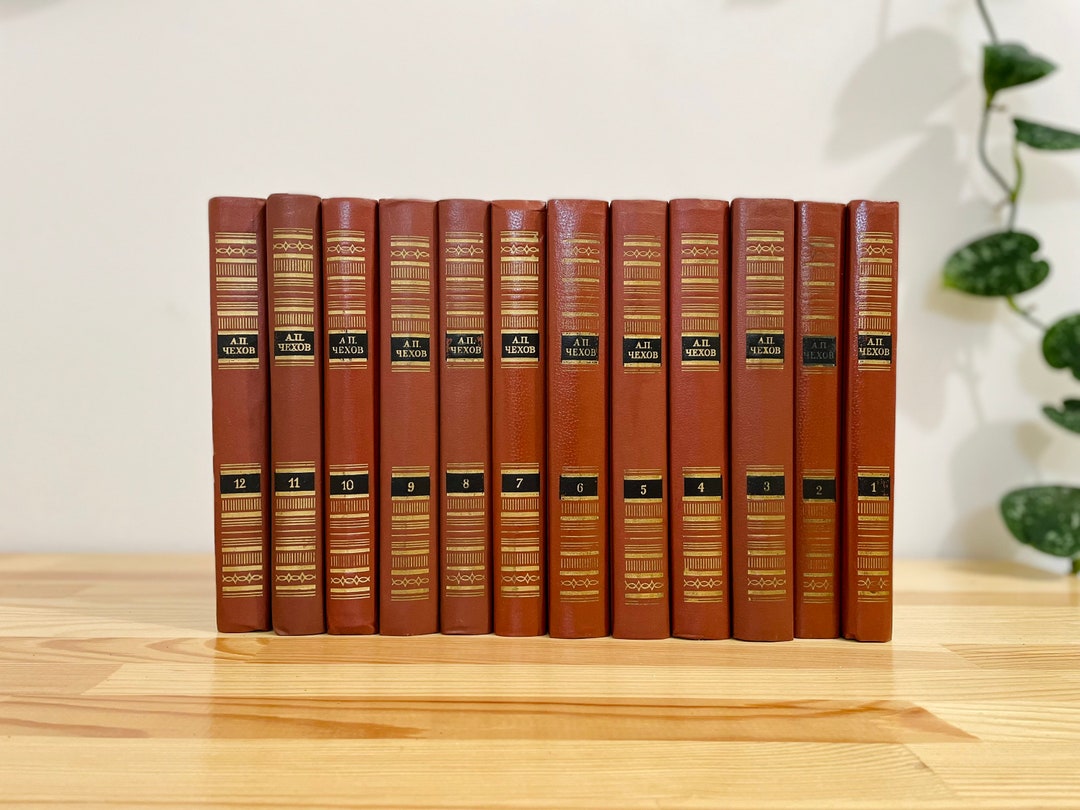 Chekhov Anton 12 Volumes Complete Edition Russian Classic Чехов Антон ...