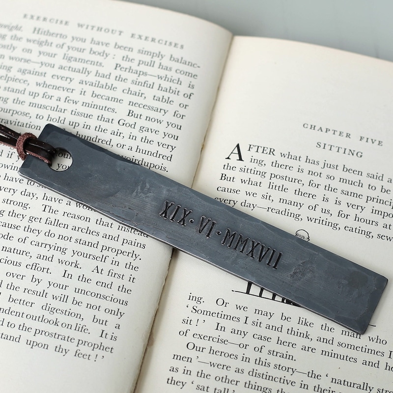 Metal Bookmark - Etsy