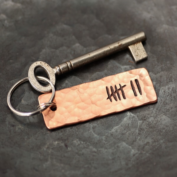 Copper Keyring - Etsy UK