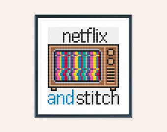 Netflix Pattern - Etsy
