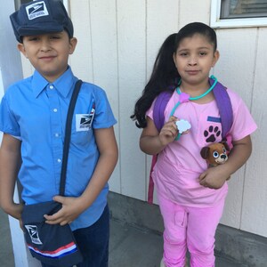 Mailman Costume Boy Costume Pretend 3pcs Children Cosplay - Etsy