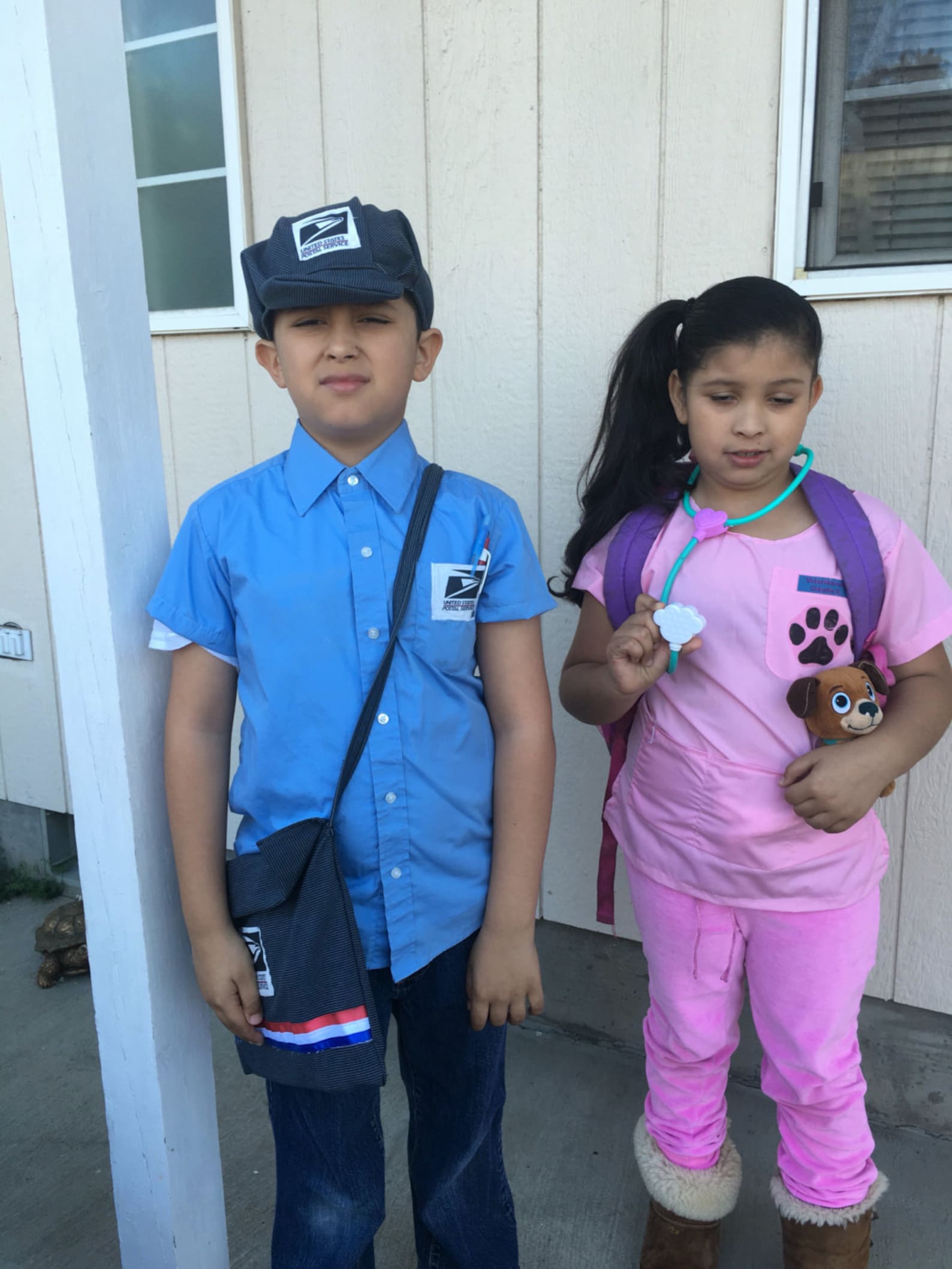 Mailman Costume Boy Costume Pretend 3pcs Children Cosplay - Etsy