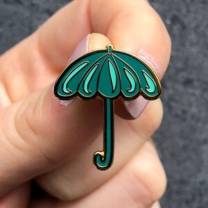 Umbrella Enamel Pin Umbrella Jewellery PNW Gift Rainy Day Gift Umbrella ...
