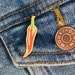 Red Chili Pepper Pin Foodie Gift Culinary Gift Pepper Pin | Etsy