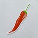 Chili Pepper Sticker Vinyl Sticker Pepper Lover Gift Vinyl - Etsy