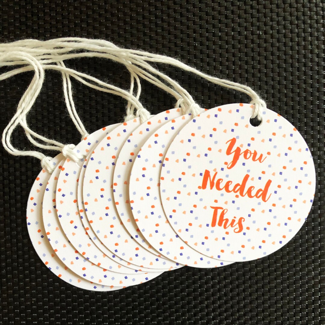 You Needed This Gift Tag Set Funny Gift Wrap Gift Tag Set Gift Wrapping ...