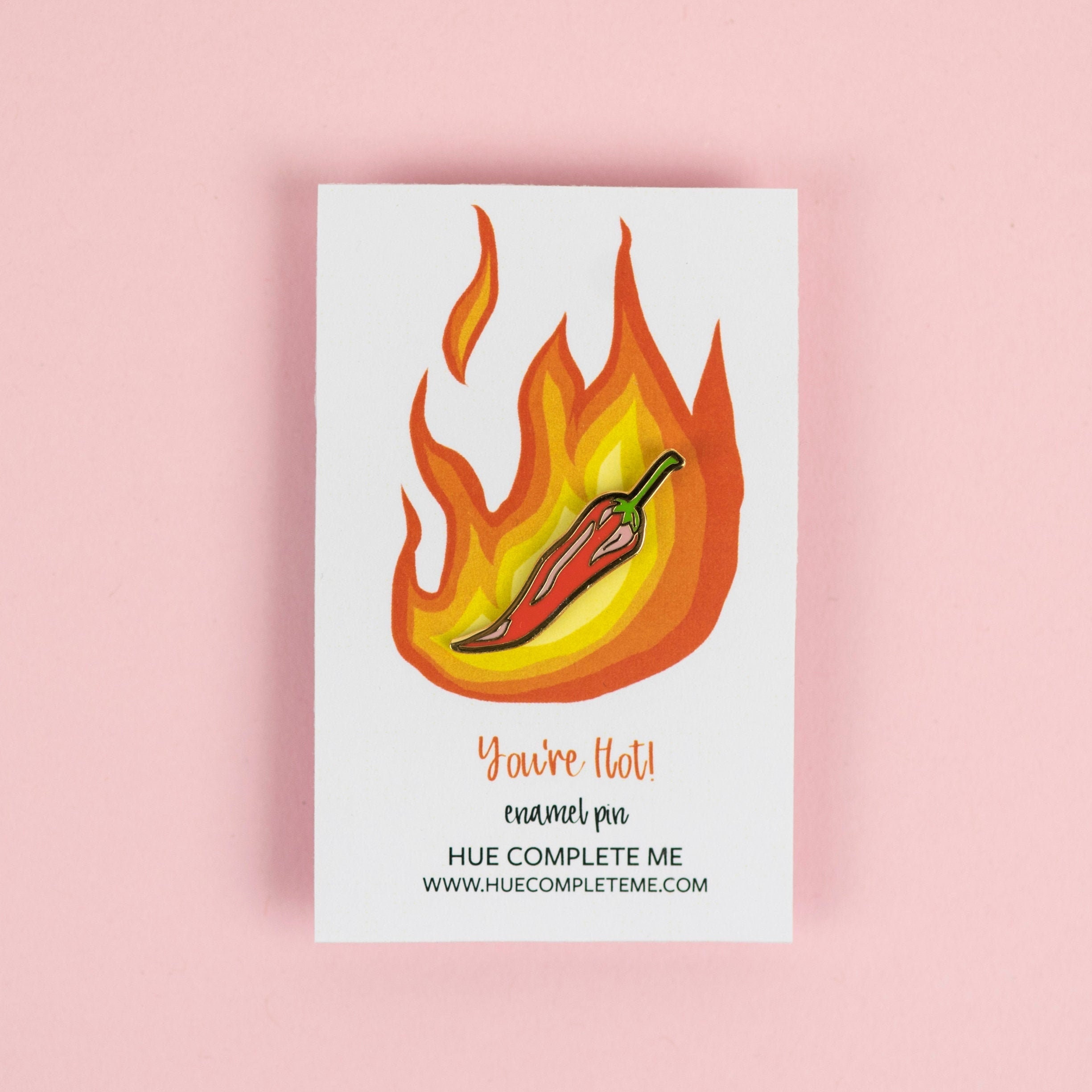 Chili Pepper Enamel Pin Red Chili Pepper Pin Foodie Gift Culinary ...
