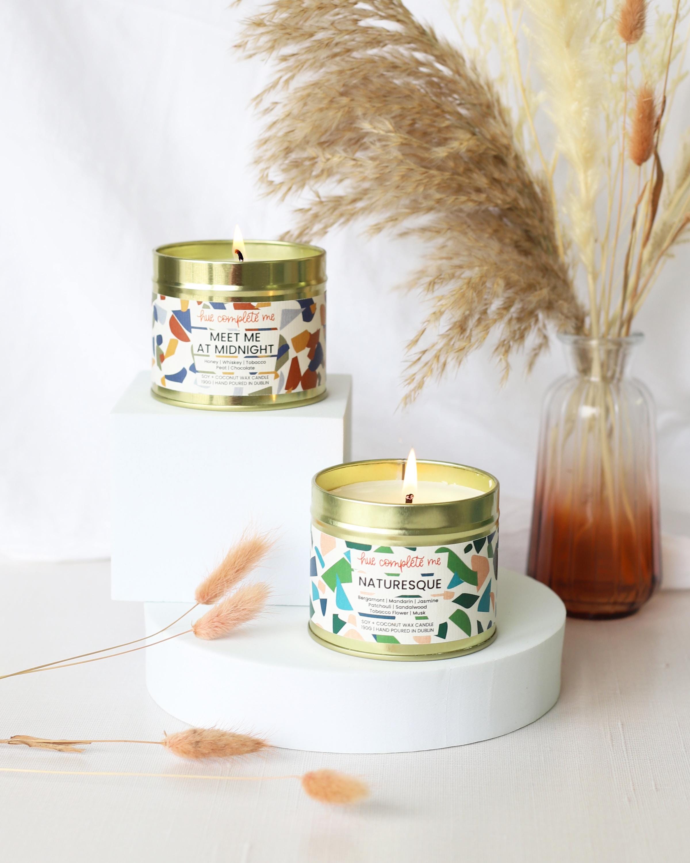 Naturesque Candle, Soy Candle, Coconut Wax Candle, Citrus Outdoor Woods ...