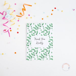 Thank You Kindly Thank You Kindly Card Thank You Thank You Card ...