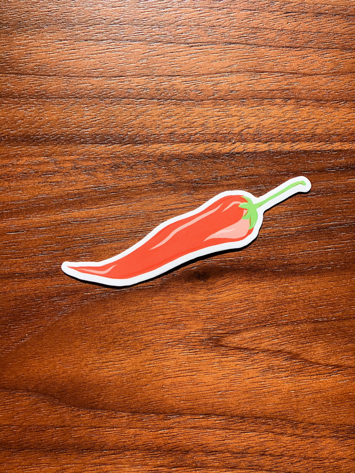 Chili Pepper Sticker Vinyl Sticker Pepper Lover Gift Vinyl - Etsy