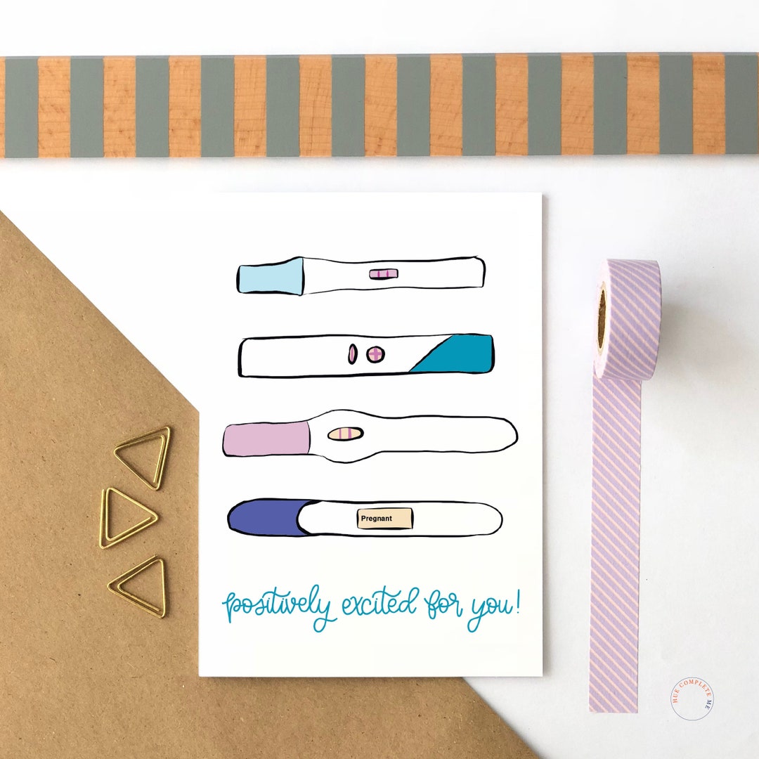 Expecting Card Pregnancy Card New Parent Card Baby Card Mom to Be Card ...