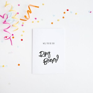 Will You Be Our Ring Bearer Card for Ring Bearer Ring Bearer Card Be My ...