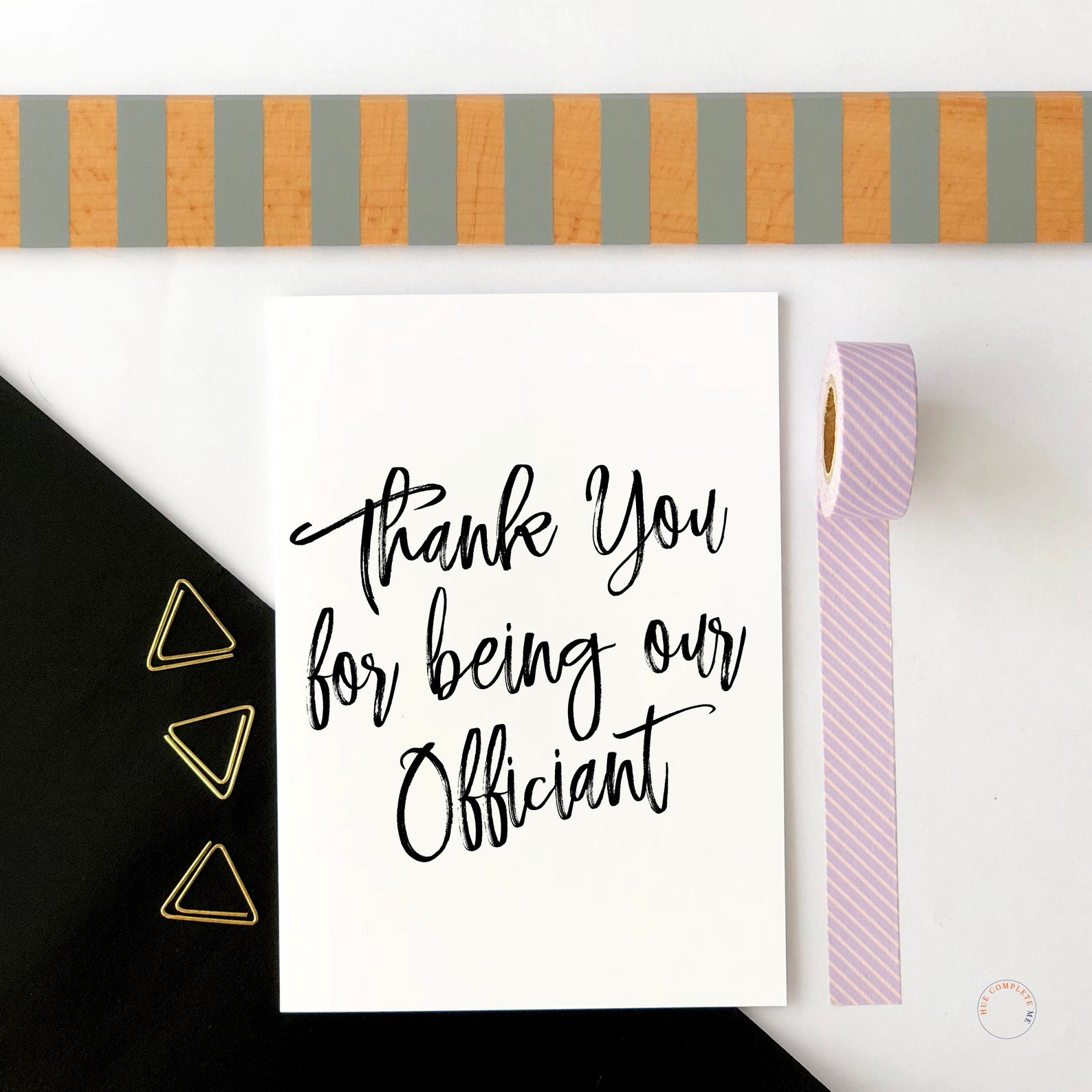 Thank You for Being Our Officiant Wedding Officiant Thank You - Etsy