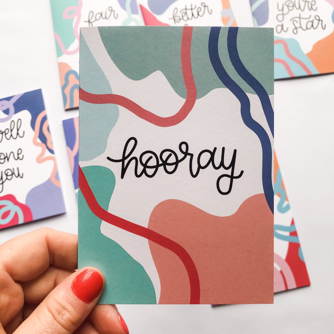 Hooray Celebration Card Hooray Birthday Card Hooray Card Celebration ...