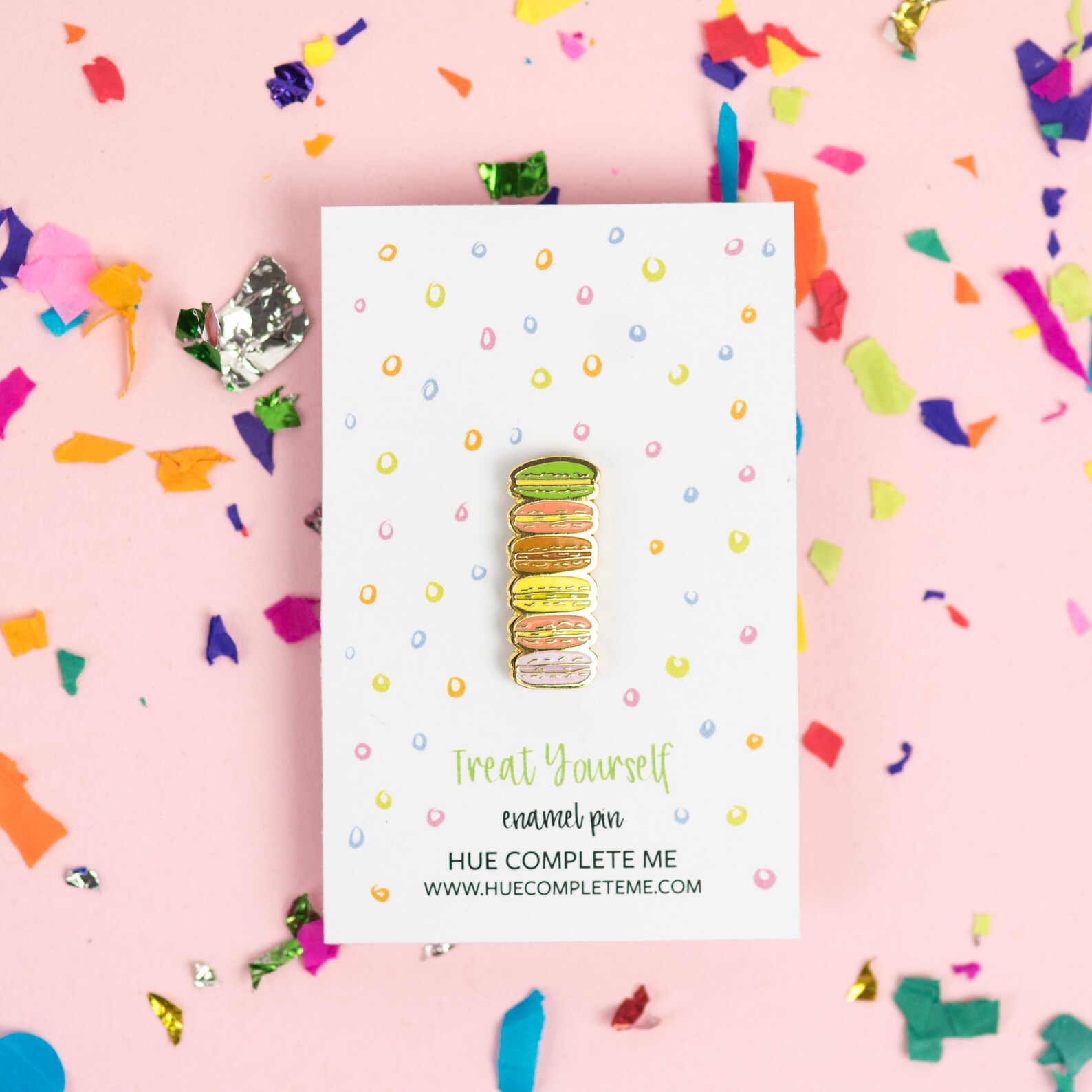 Macaron Enamel Pin Hard Enamel Pin Foodie Gift Macarons Pin - Etsy