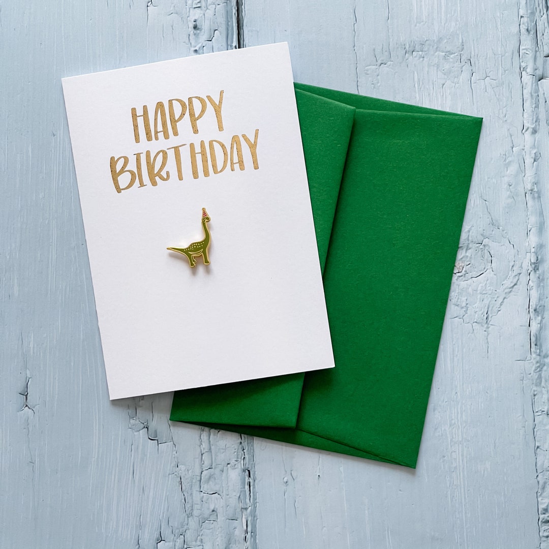 Happy Birthday Choose Your Own Pin Card Custom Greeting Card Card for ...