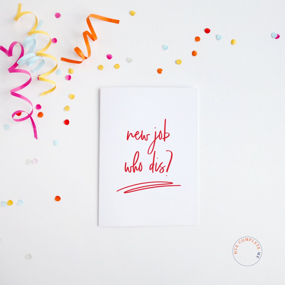 New Job Who Dis, Funny New Job Card, New Job Card, Leaving Job Card ...