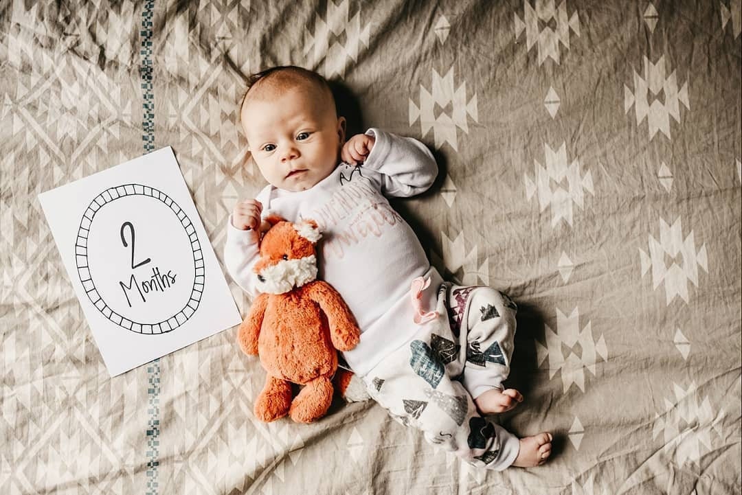 Monthly Baby Signs Baby Monthly Milestone Baby Shower Gift Baby Photo ...