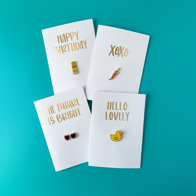 Happy Birthday Choose Your Own Pin Card Custom Greeting Card - Etsy