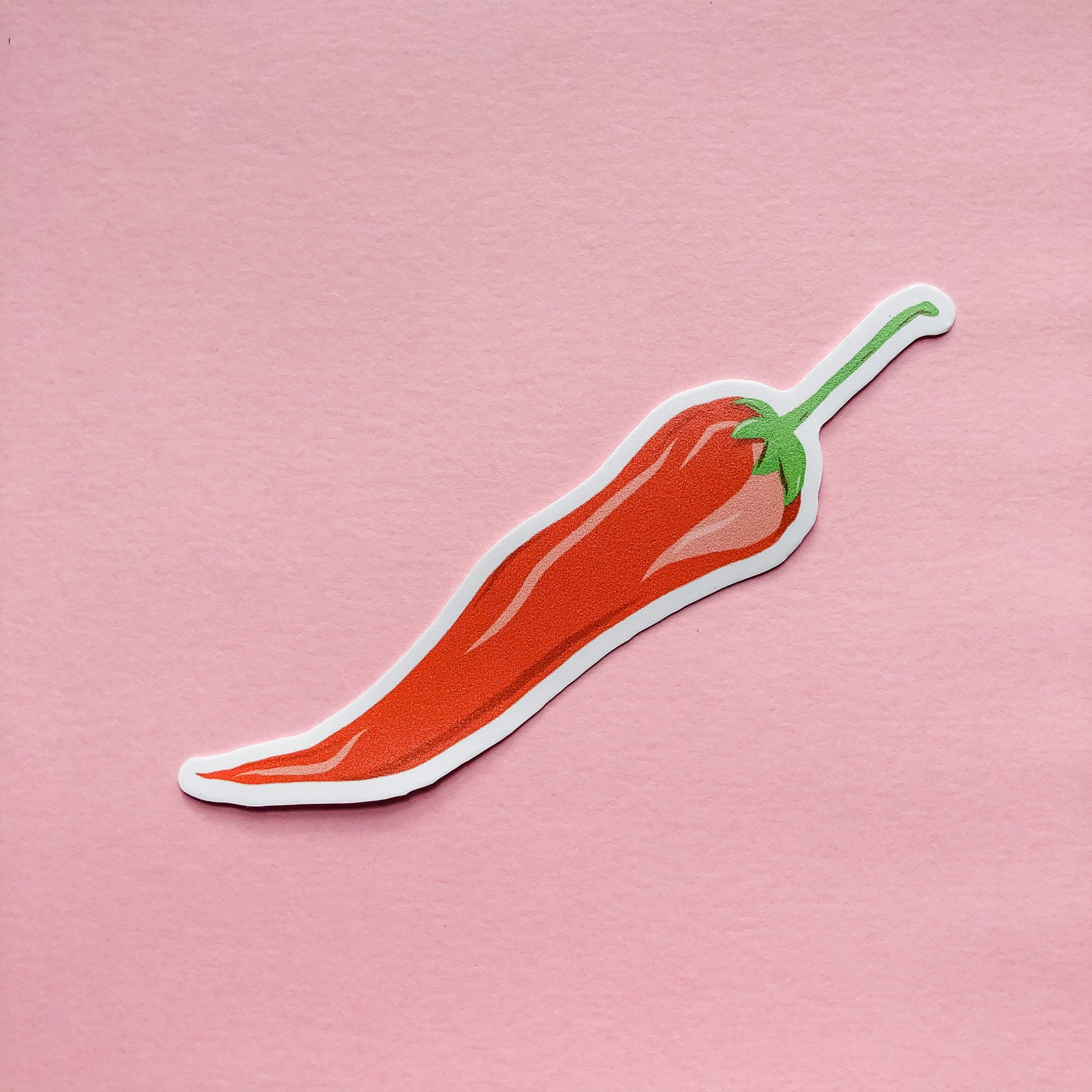 Chili Pepper Sticker Vinyl Sticker Pepper Lover Gift Vinyl - Etsy