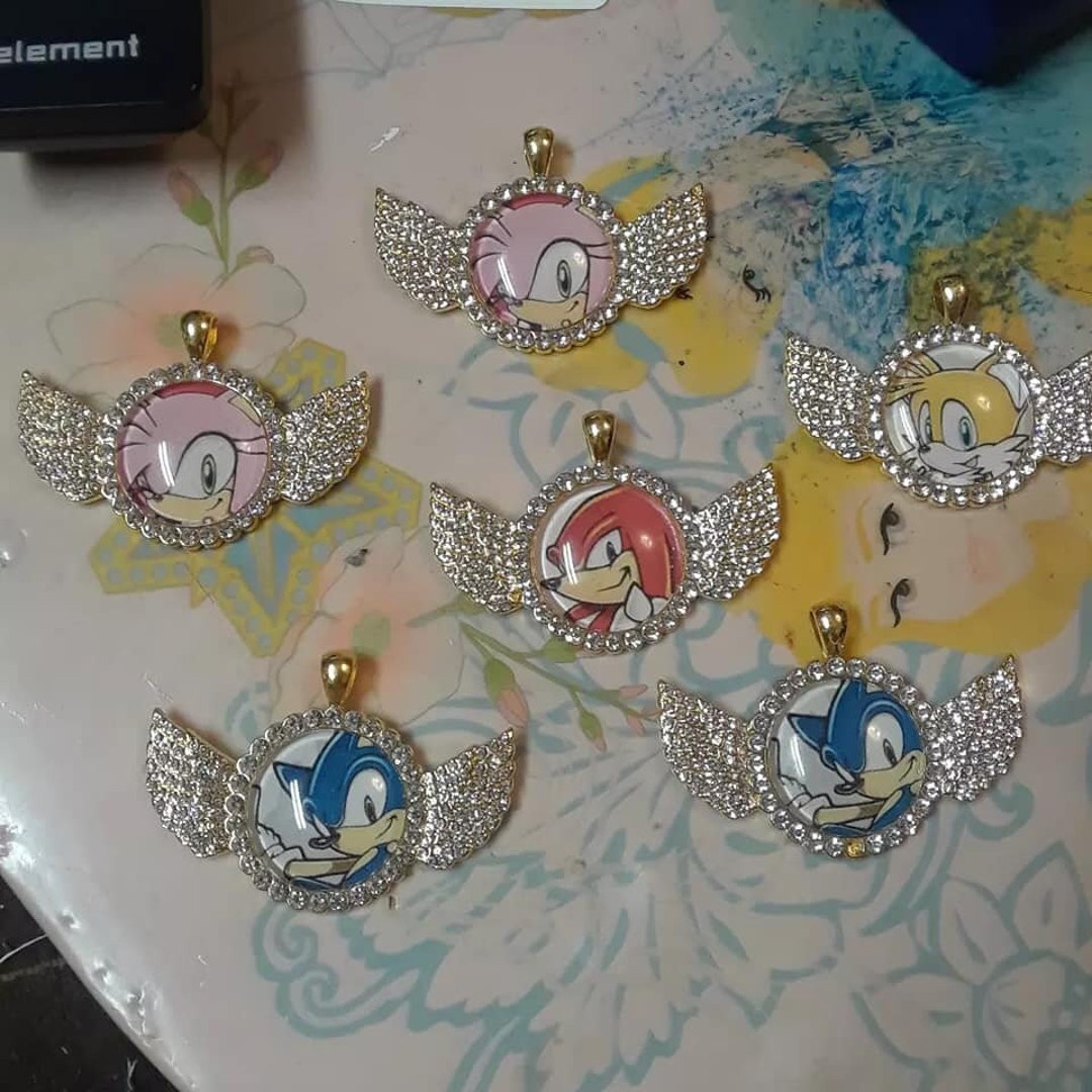 Sonic Necklace Pendants - Etsy