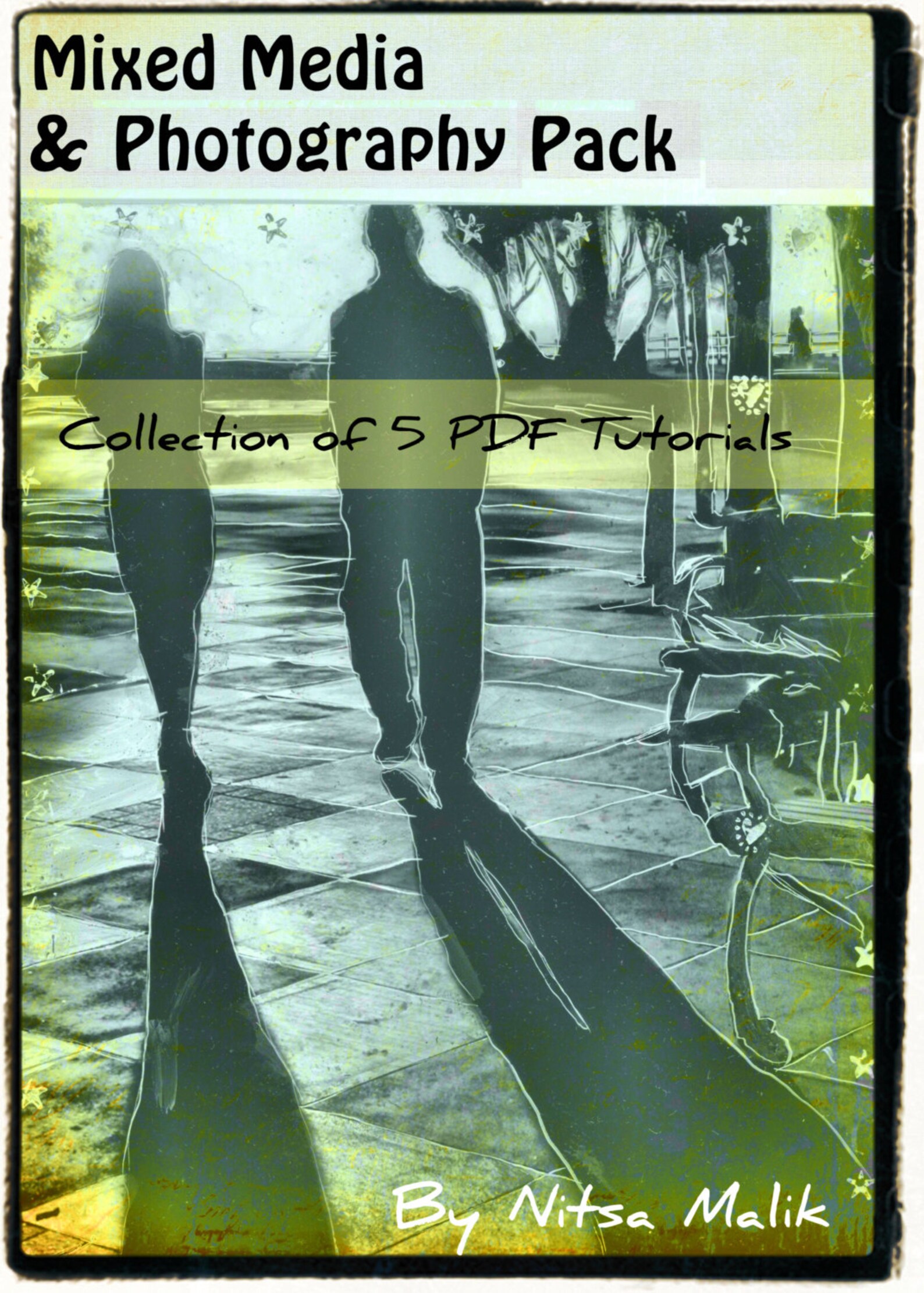Mixed Media Photography Pack - 5 Tutorial Files, Image Transfer, Hand ...