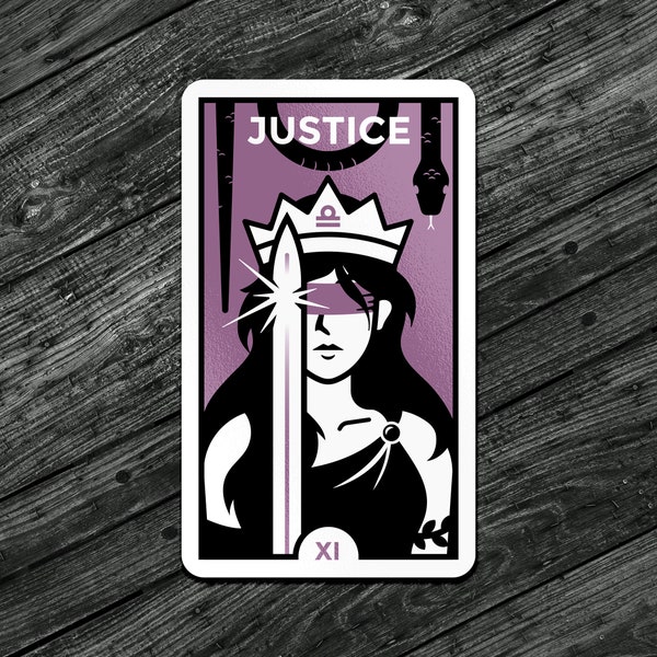 Justice Sticker - Etsy