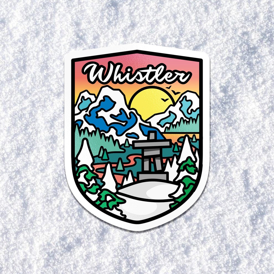 Whistler Sticker - Etsy Canada