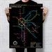 Star Wars Galactic Transit Map - Etsy