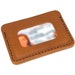 Leather ID Wallet, Identification Card Wallet, Mens Minimalist Wallet ...