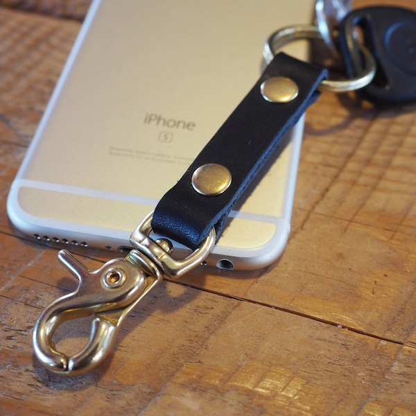 Leather Key Fobs - Etsy