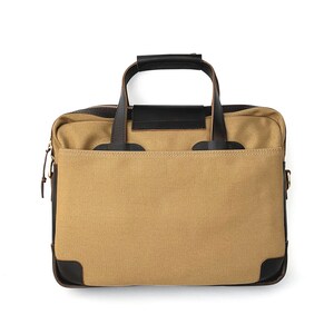 Explorer Briefcase | Canvas Briefcase | Canvas & Leather Briefcase ...
