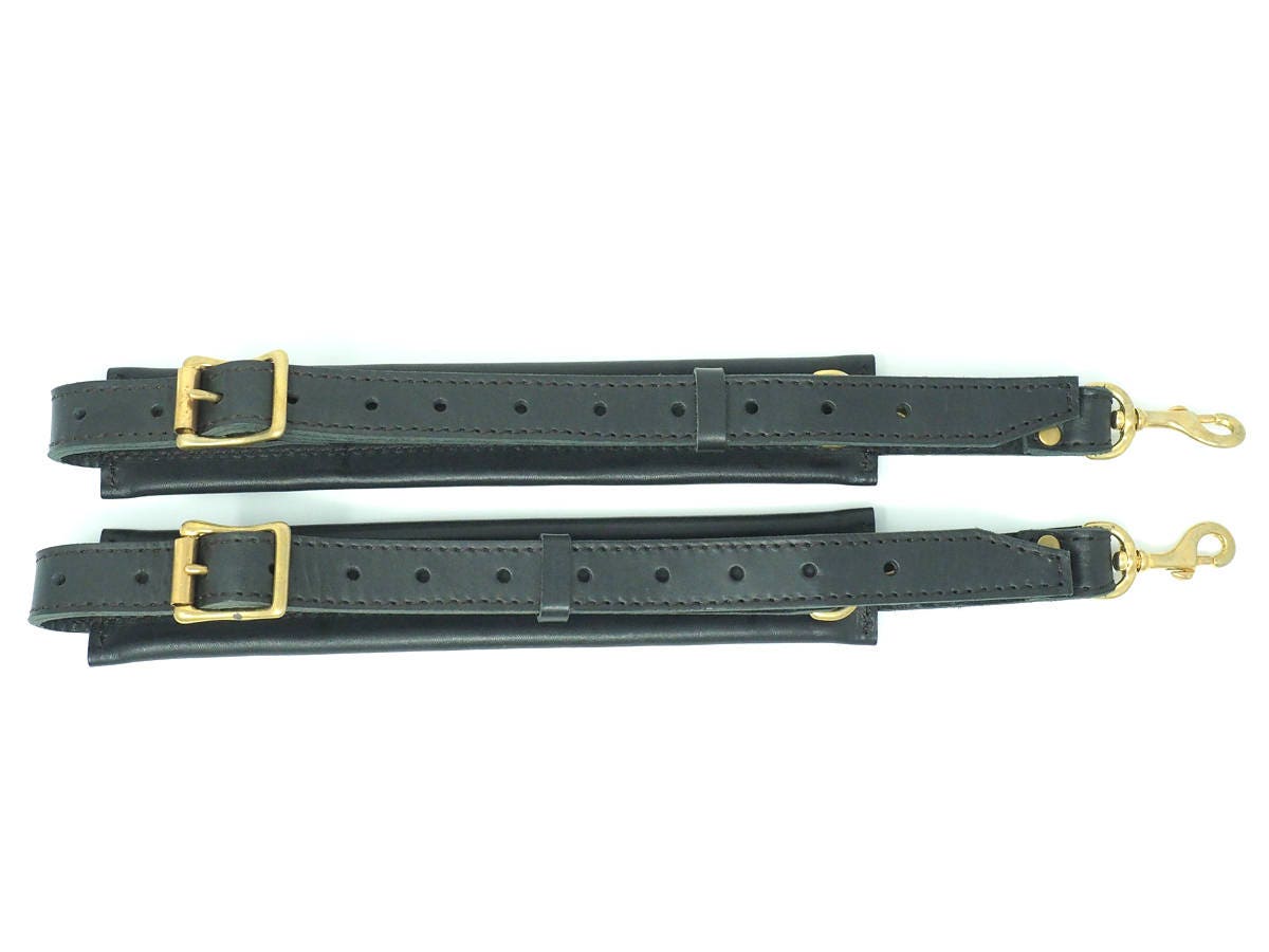 Leather Backpack Straps for Briefcases and Bags - Vegetable Tanned ...