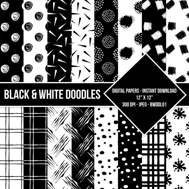 Doodle Scrapbook - Etsy
