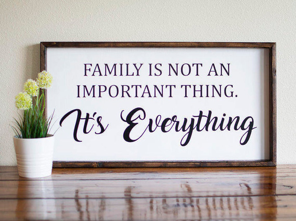 Family is Everything Sign Family is Everything Wood Sign - Etsy