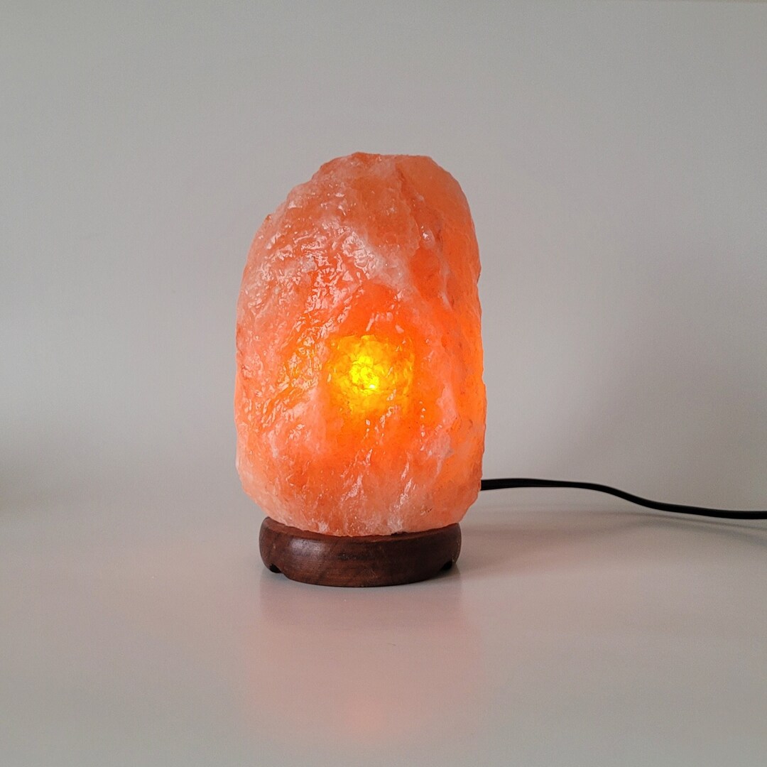 Himalayan Salt Lamp Pink Salt Lamp 100% Pure and Authentic - Etsy