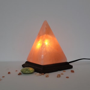 Himalayan Salt Lamp, Pink Salt Lamp, 100% Pure and Authentic Natural ...