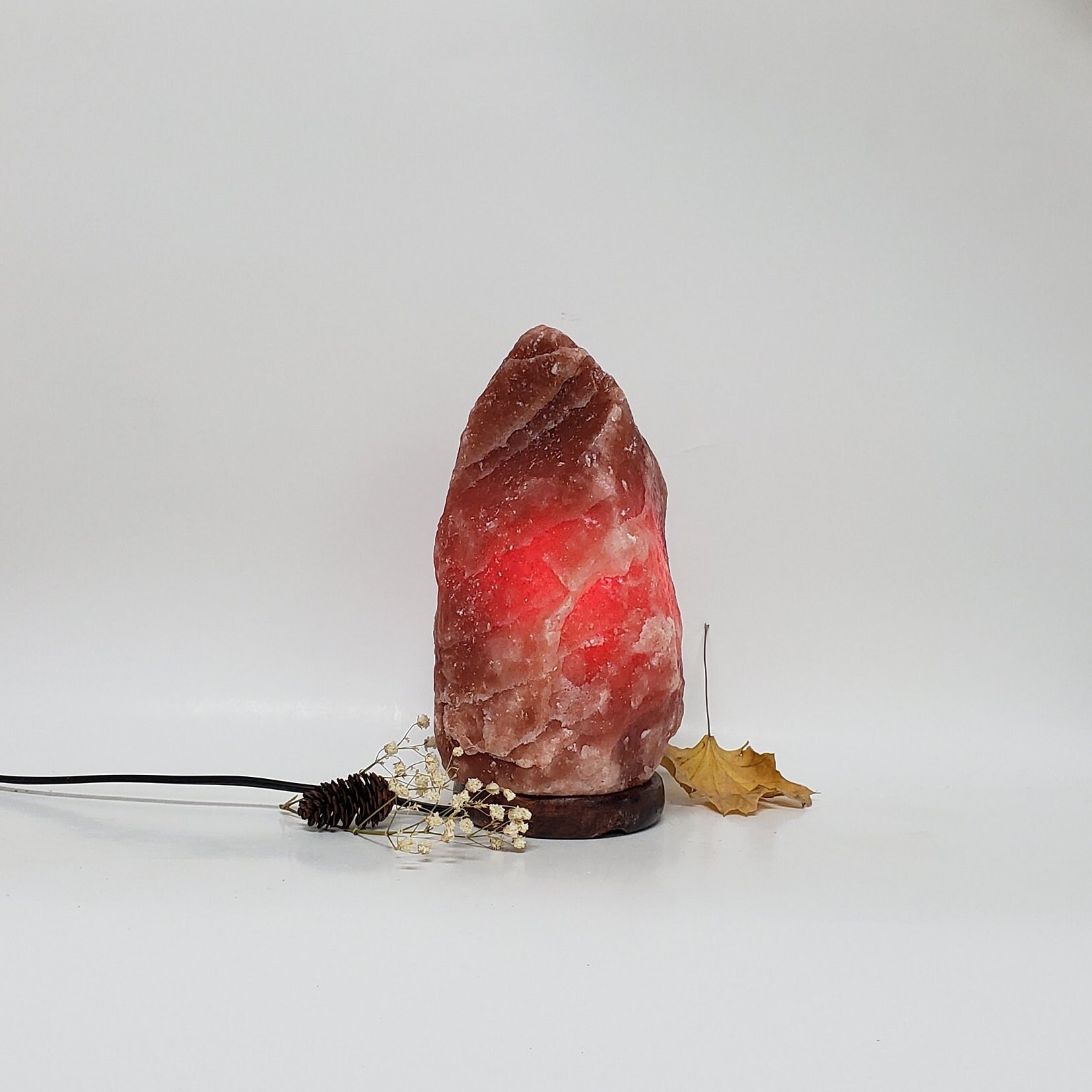 Himalayan Salt Lamp RED Authentic Himalayan Salt From - Etsy